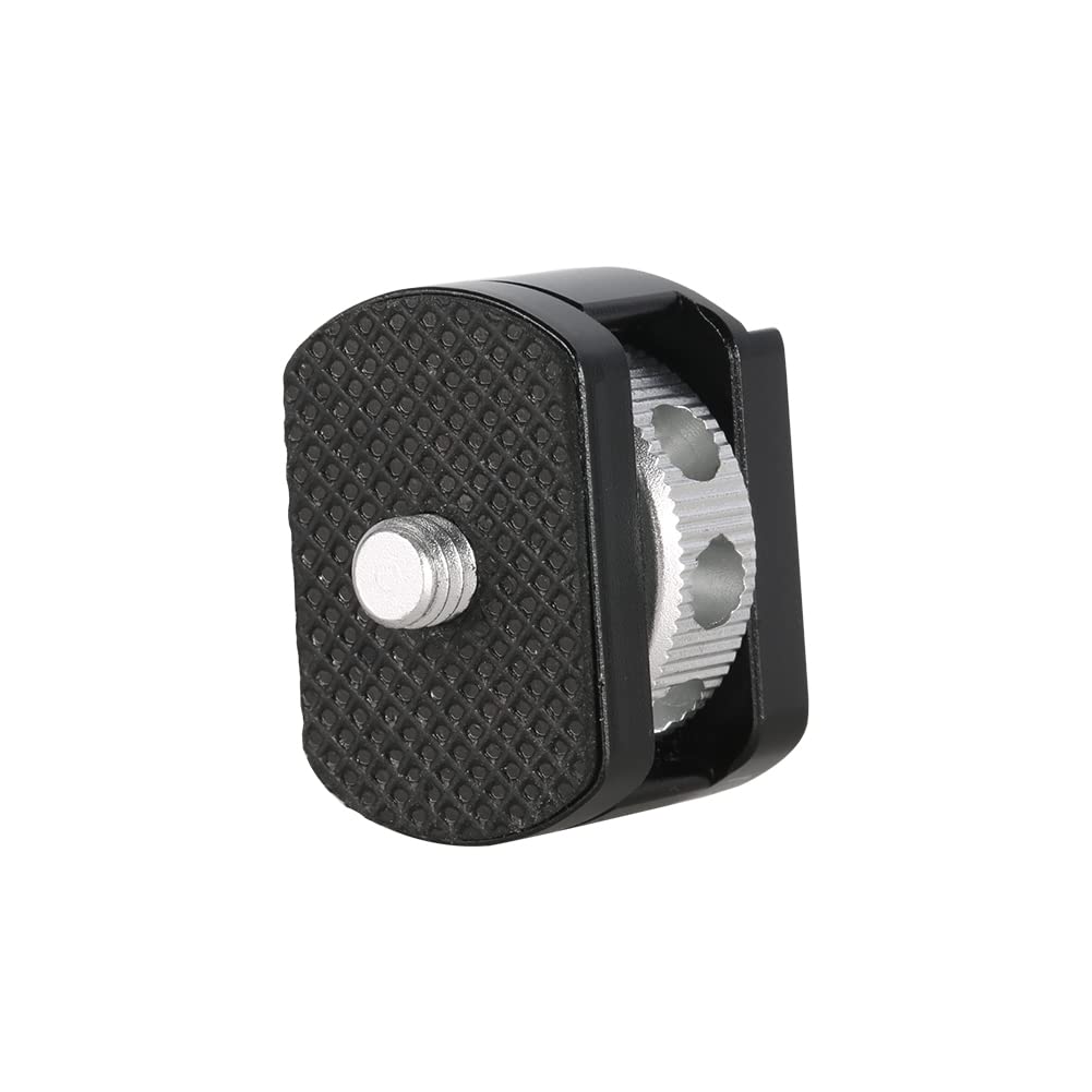 NICEYRIG Cold Shoe Mount Adapter with 1/4ββ Mounting Screw for Microphone Flash LED Video Light - 499