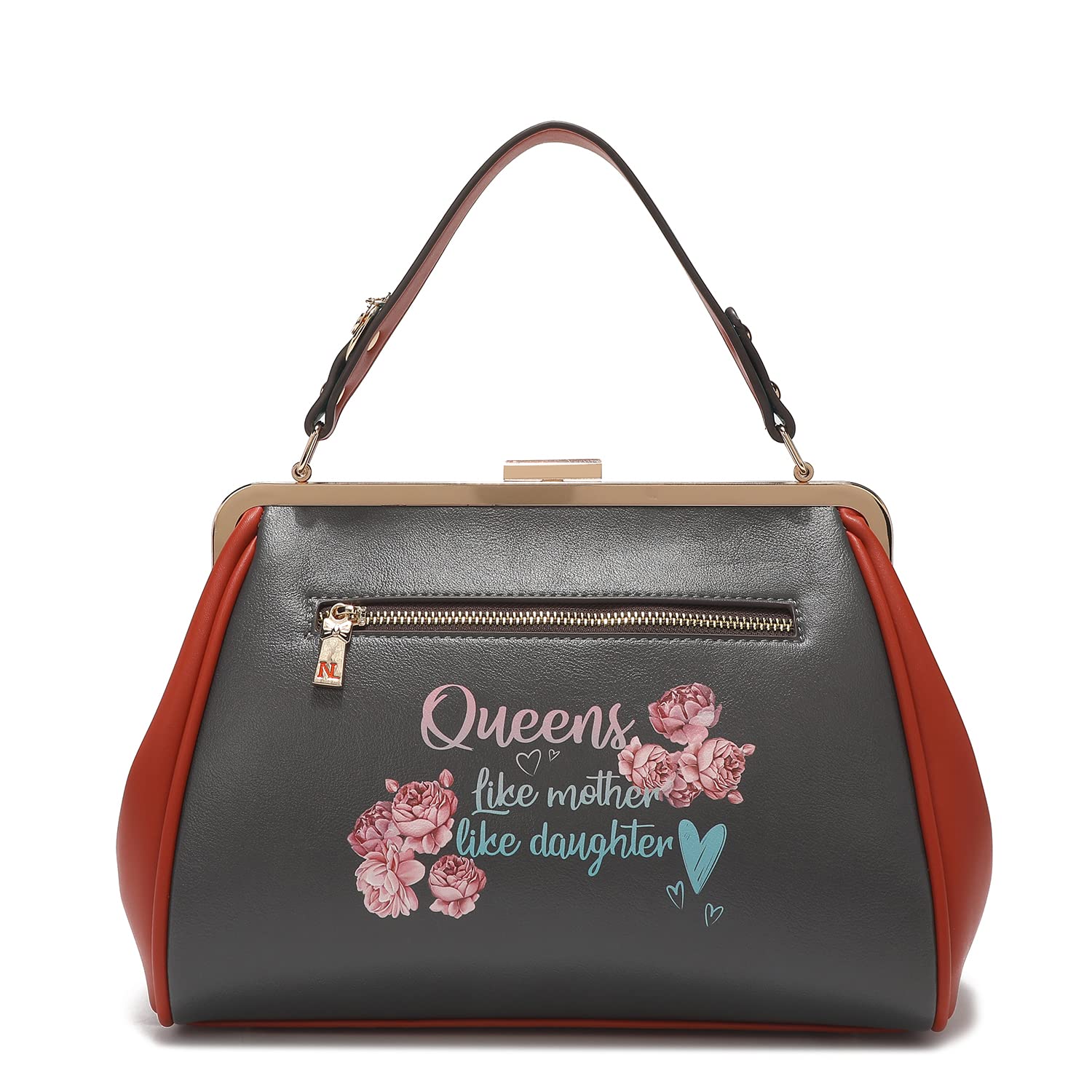 Nicole Lee Double Queens Satchel Handbag