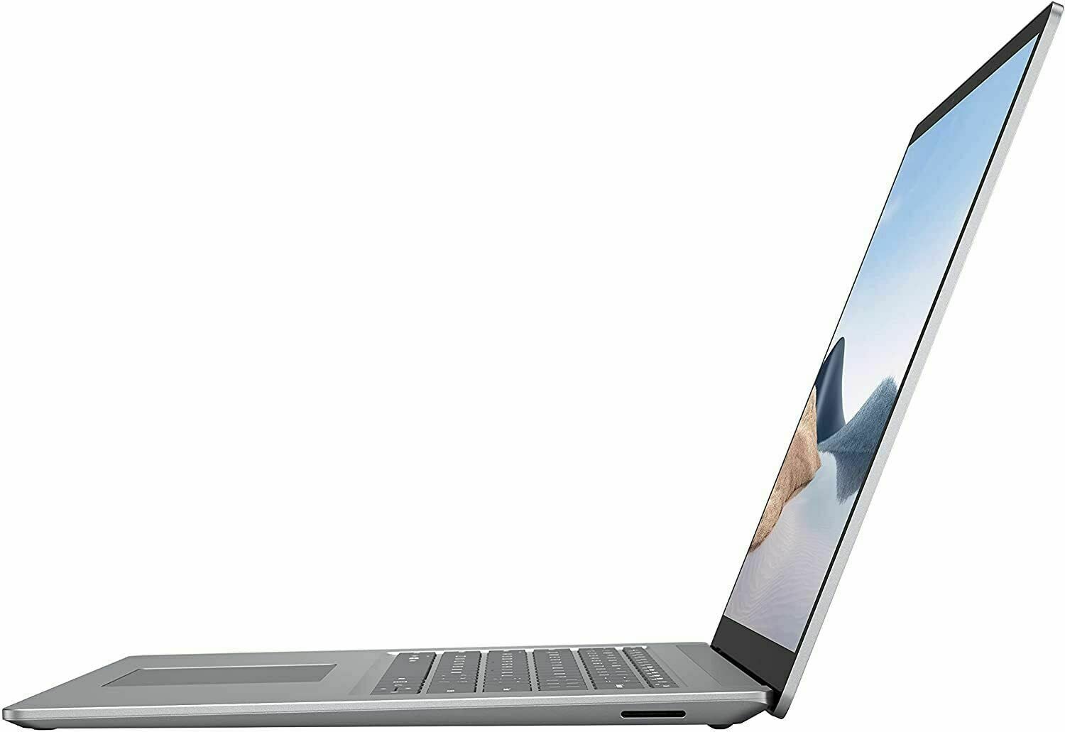Microsoft Surface Laptop 4, 13.5" PixelSense (2256 x 1504), Intel Core i5 11th Gen 8GB RAM, 512GB SSD, Win 10H, Platinum (Renewed Premium)