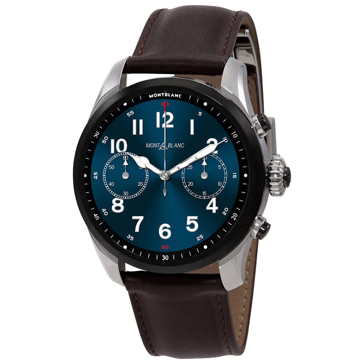 Montblanc Summit 2 Chronograph Quartz Blue Dial Men's Smart Watch 123849