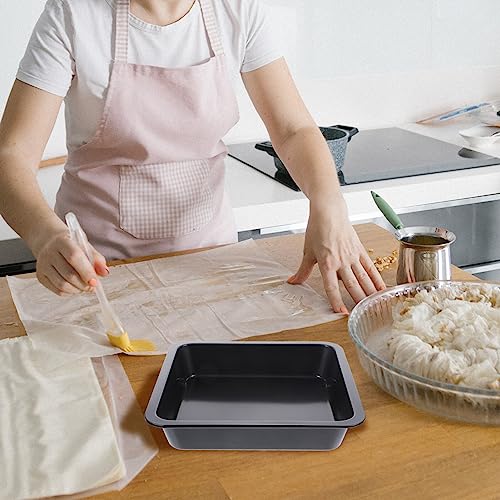 UPKOCH Baking Dishes for Oven Baking Dishes for Oven Square Loaf Pan 23in Non- Stick Bread Toast Mold Carbon Steel Baking Tin Cake Baking Tray Toast Box Bakeware Kitchen Bread Mold