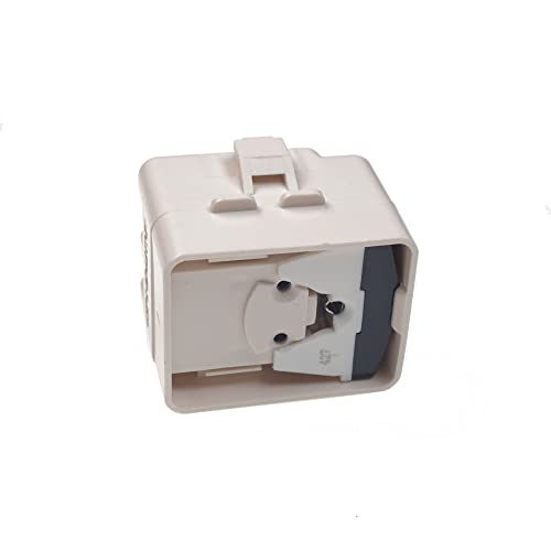 Wilsnsun Refrigerator Compressor Relay and Overload Kit 61005518 Replacement MTB1956GEQ, AP4009659, 12002782, CT19G4Q for Whirlpool
