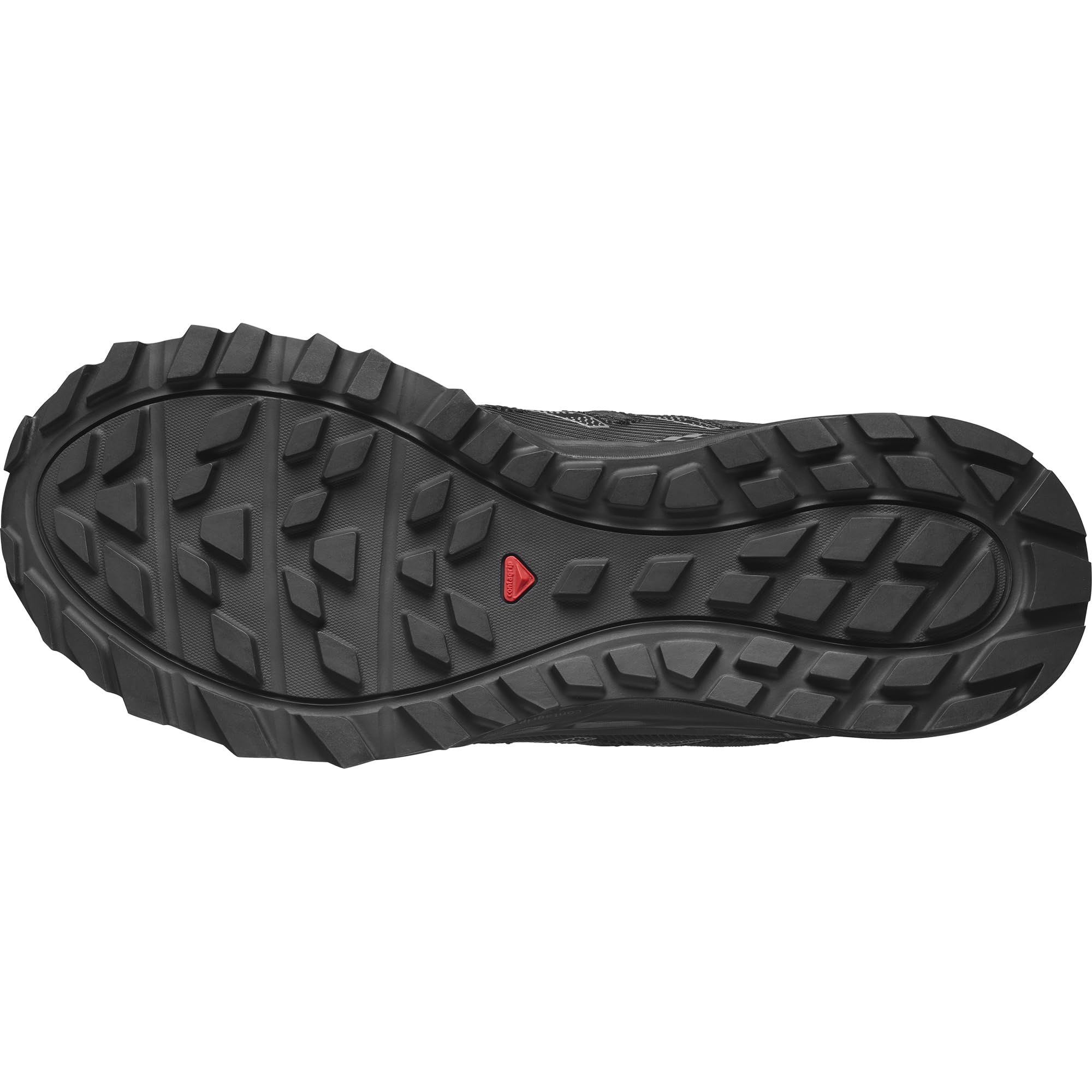 Salomon Mens Wander Trail Running Shoe, Black, 9.5 US