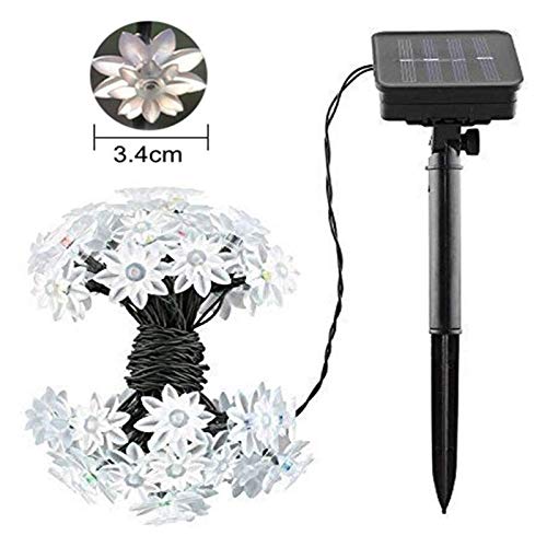 LIUPENGWEI Solar Lights Outdoor, Fairy Lights Solar Garden Lights Copper Wire Solar String Lights, Waterproof for Halloween, Christmas, Tree, Garden, Home, Wedding, Party Garden Ghost Light