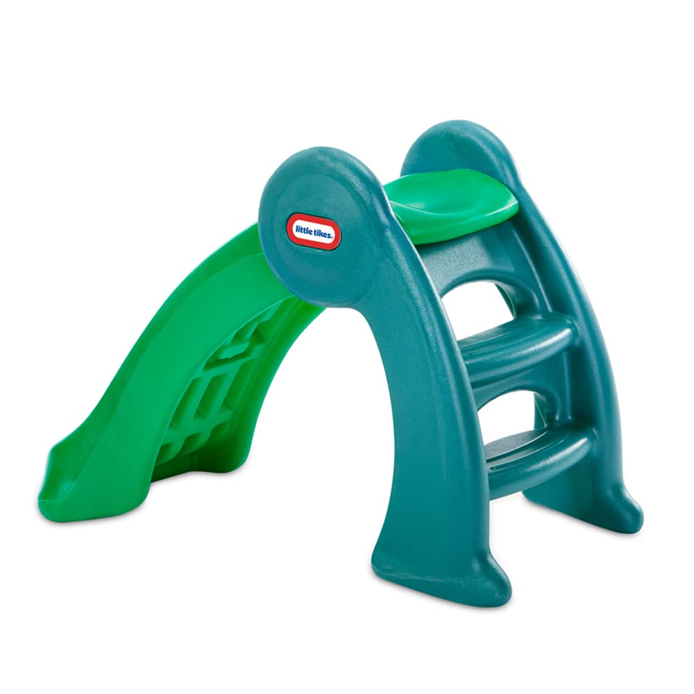 Little Tikes Go Green! Indoor Jr. Play Slide for Kids 1.5 to 4 Years | Recycled Plastic ,36.50"L x 17.50"W x 24.00"H