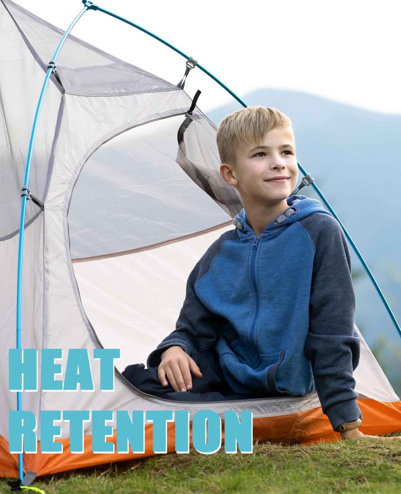 MRIGNT Thermal Underwear for Boys, Thermal Long Johns Set with Shirt & Pants, Fleece Lined Base Layer/Leggings/Bottoms Ski/Cooler Weather Black