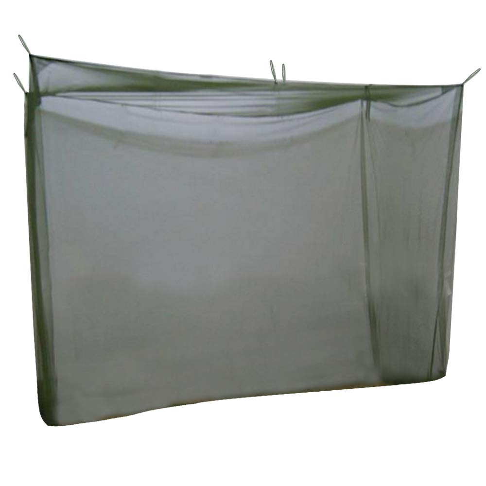 KRATARC Netting Canopy Military Green Net Mesh for Single Bed Compact and Lightweight Camping Hiking Climbing Outdoor