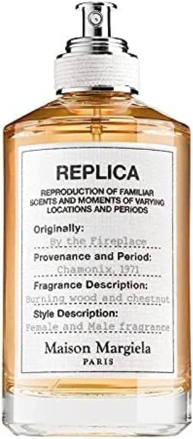 Maison Margiela Replica by the Fireplace Fragrance,3.4 Fl Oz (Pack of 1),MMMNCZ011