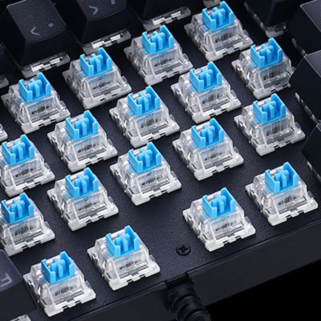 unband 104 Key Mechanical Keyboard RGB Backlight USB Wired Game Keyboard Ergonomic Gaming Keyboard Suitable for PC Gamers