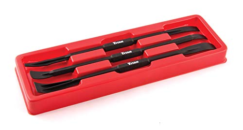 Titan 17713 3-Piece Non-Marring Precision Pry Bar Set