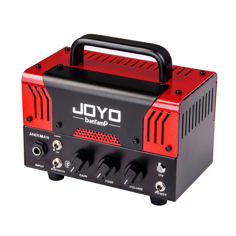 JOYO Jackman BanTamp Series Mini Amp Head 20 Watt Preamp 2 Channel Hybrid Tube Guitar Amplifier with Bluetooth