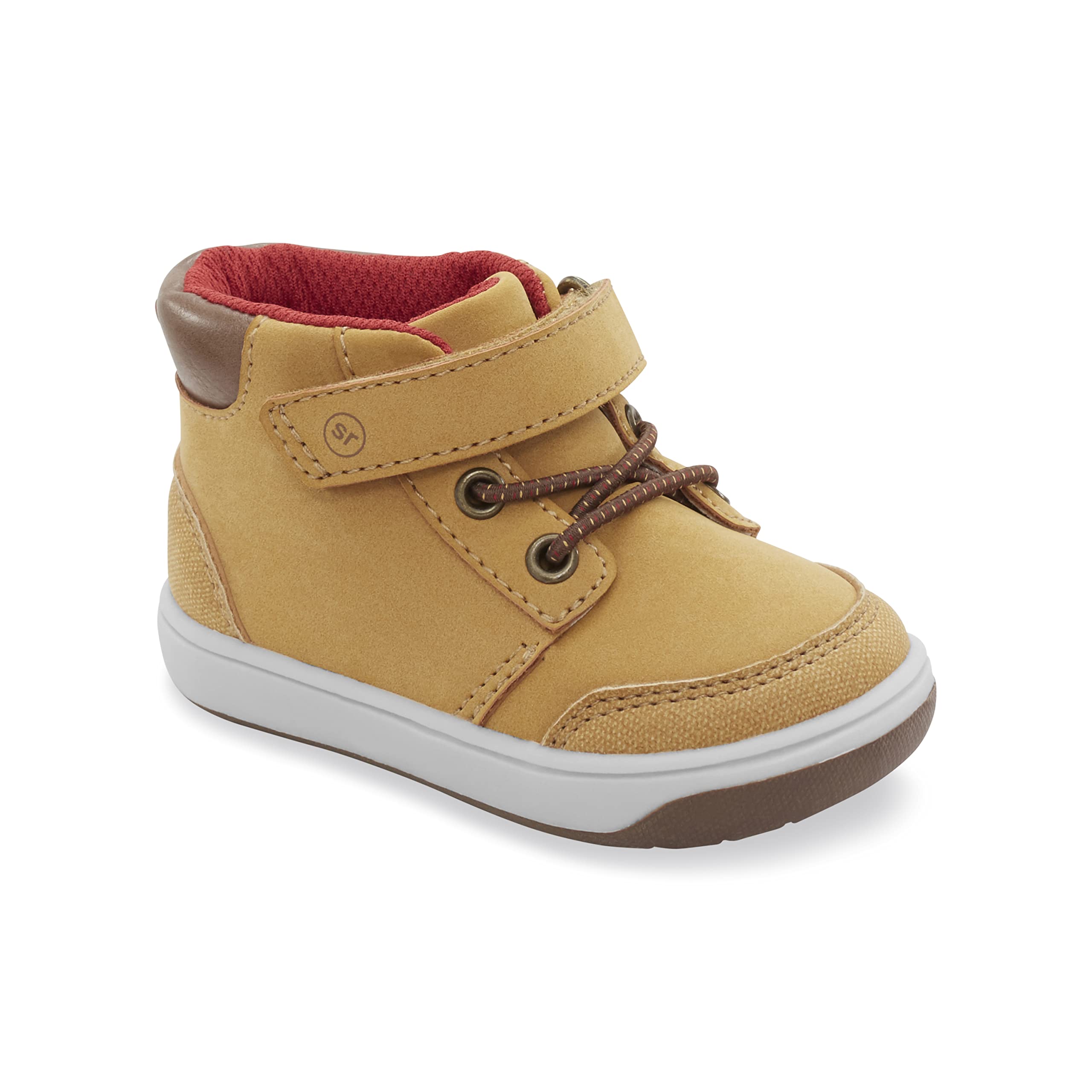 Stride Rite 360 Boys Indiana First Walker Shoe, Honey Yellow, 4 Infant US