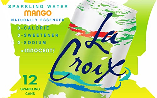 LaCroix Sparkling Water, Mango, 12 Fl Oz (pack of 12)