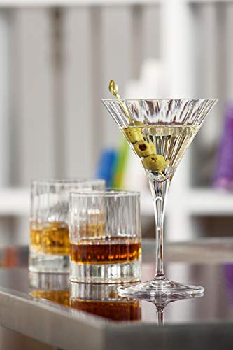 Luigi Bormioli Bach 11.25 oz. Double Old Fashion Glasses, Set of 4, Clear