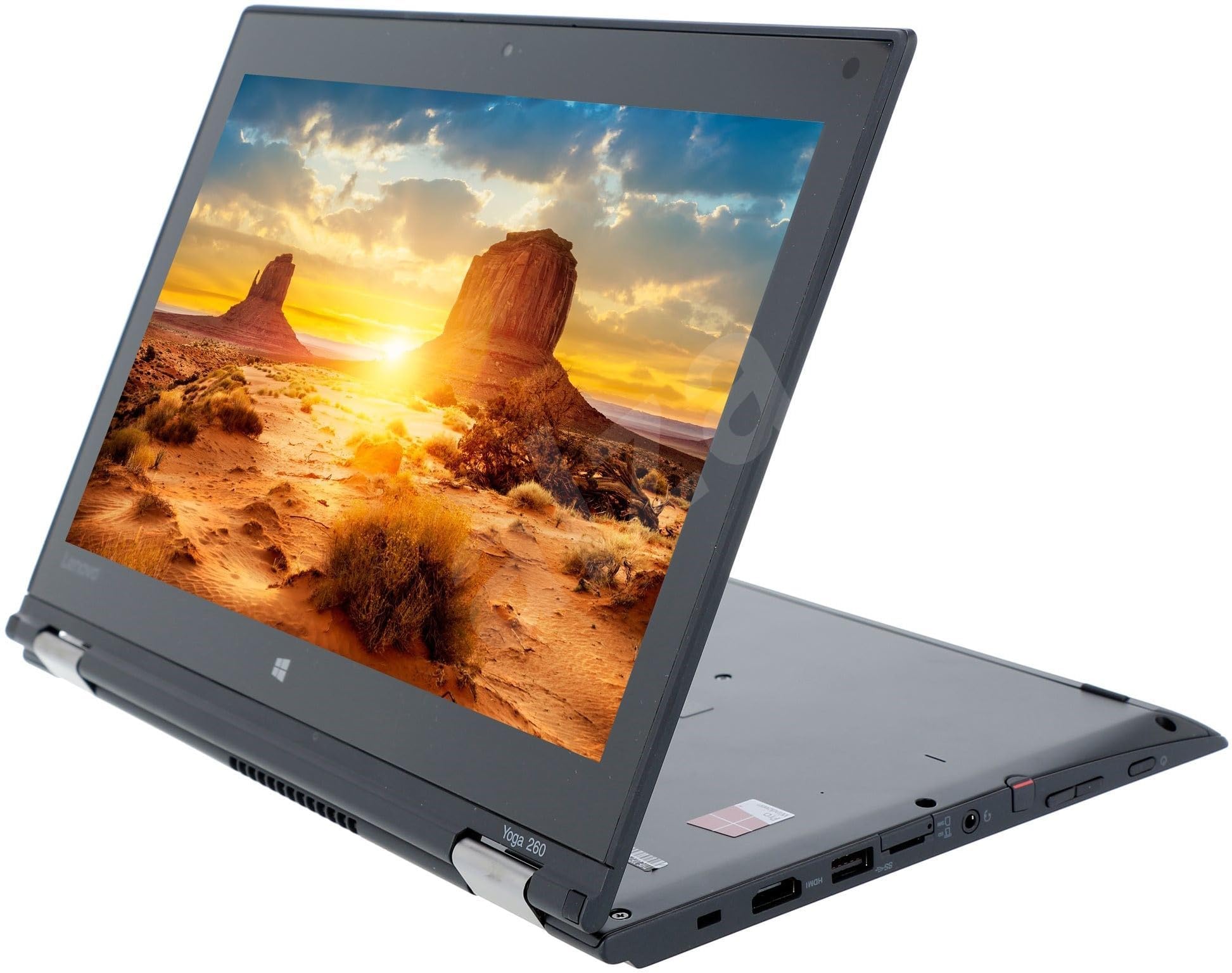 Lenovo Thinkpad Yoga 260 12.5-inch Touchscreen 2-in-1 Convertible Laptop, Intel Core i5-6300, 8GB DDR4 RAM, 256GB SSD, Backlitkey, Fingerprint, WiFi, BT, CAM Windows 10 Pro(Renewed)