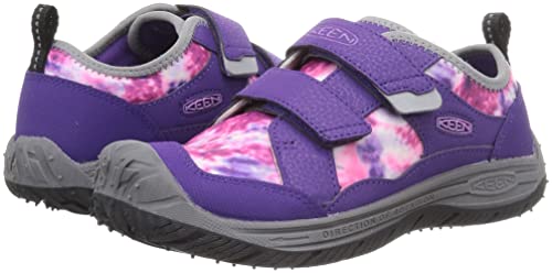 KEEN Speed Hound Durable Comfortable Easy On High Traction Sneakers, Tillandsia Purple/Multi, 10 US Unisex Little Kid