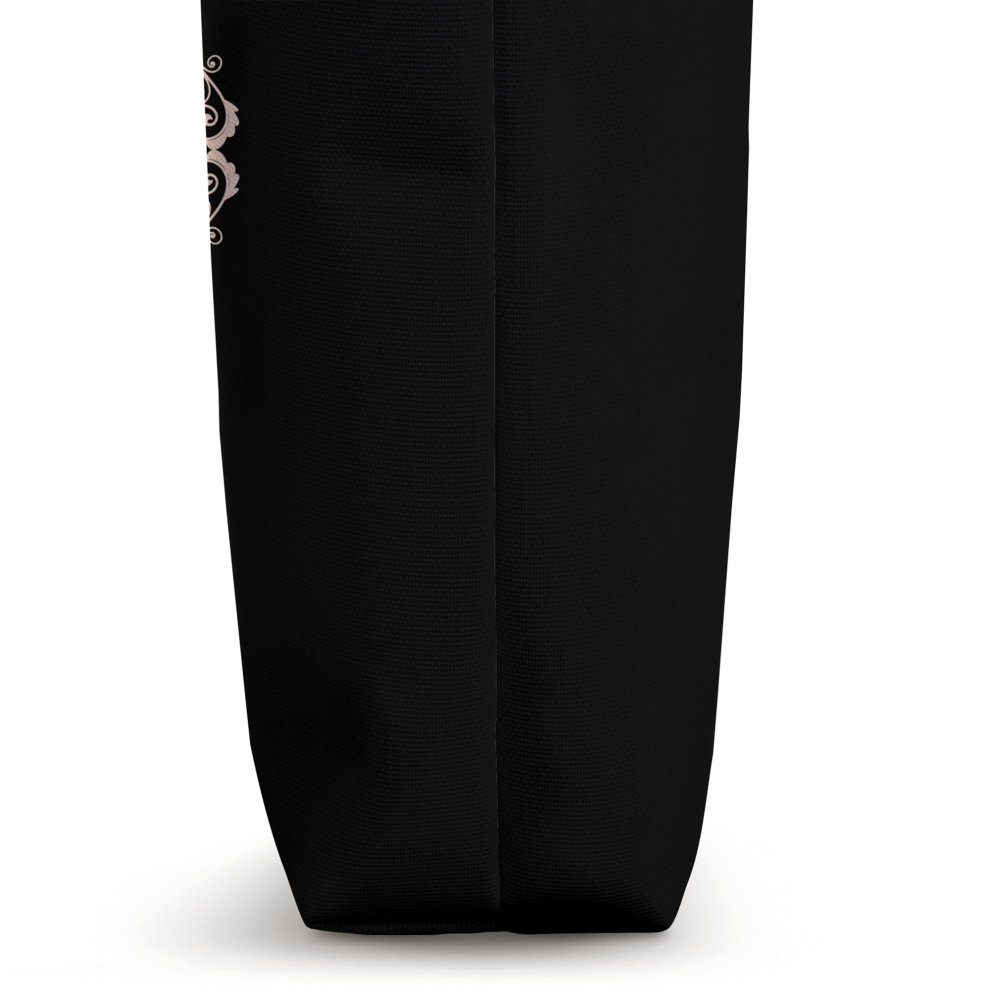 Memento Mori Skull Hourglass Gothic Witchy Dark Academia Tote Bag