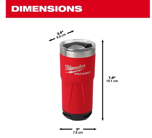 Milwaukee PACKOUT Tumbler (590ml one pack)