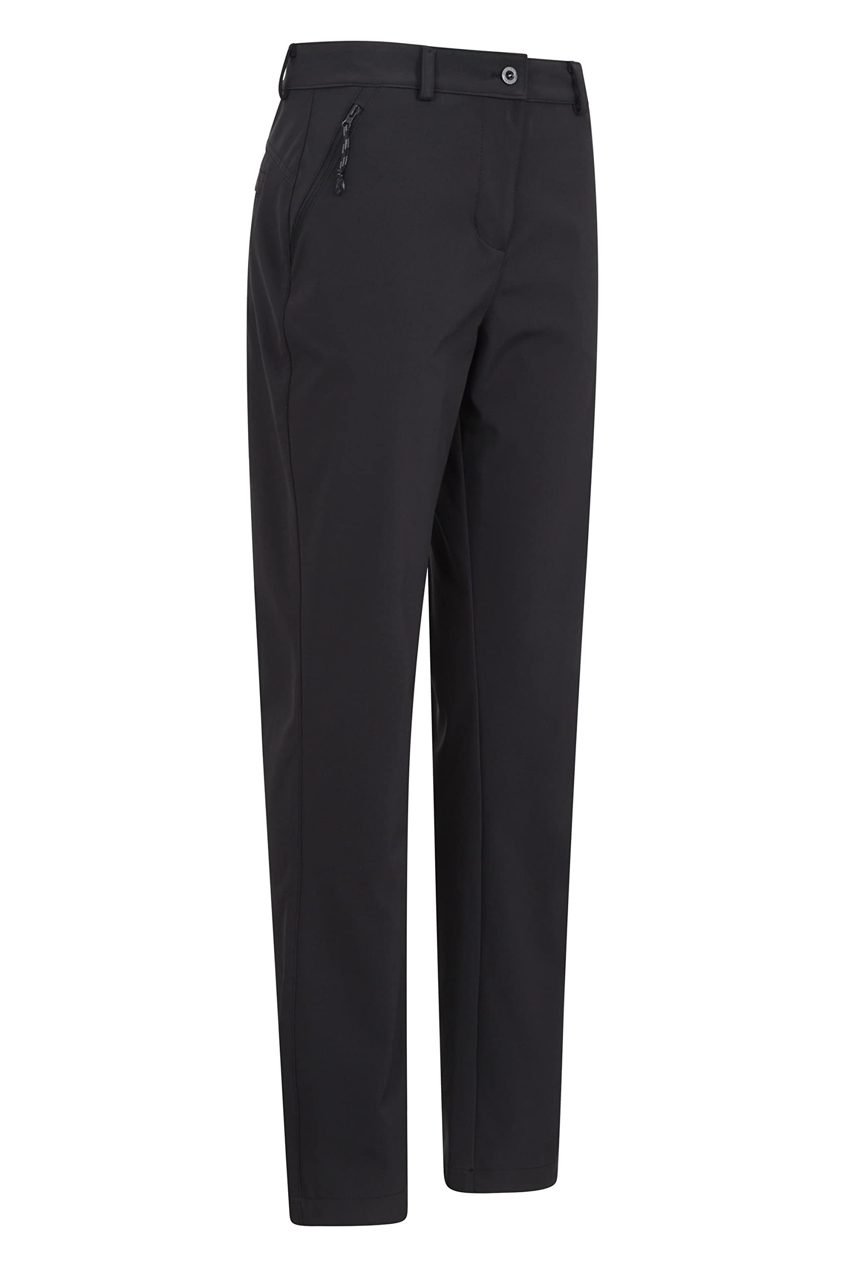 Mountain Warehouse Vermont Womens Softshell Pants Black 10
