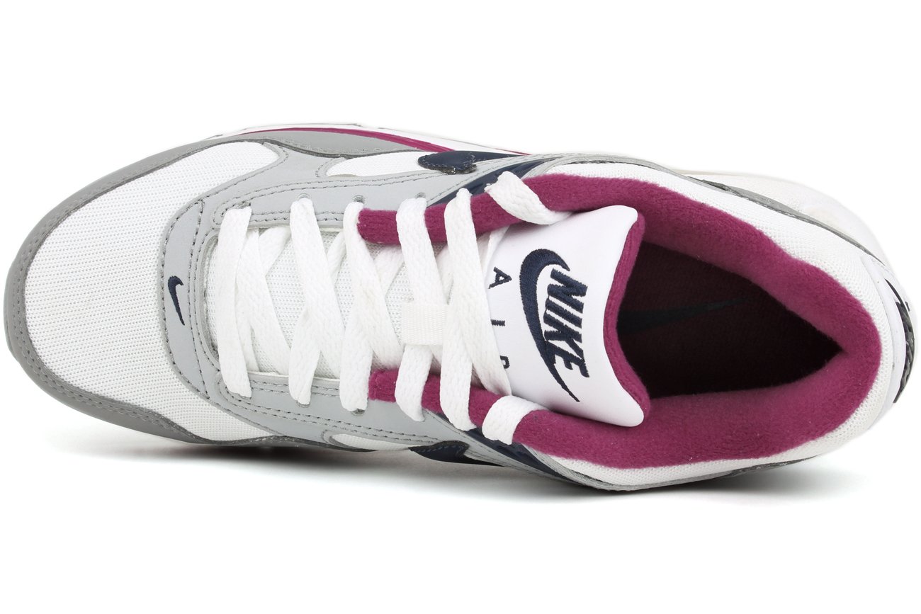 Nike Womens AIR MAX Correlate White-ObsidianGrey-Fuschia 511417-101