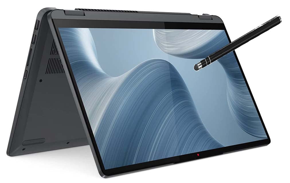 Lenovo Flex 5 2-in-1 14in WUXGA 2-in-1 Touchscreen Laptop AMD Ryzen 7 Octa-core (8 Core) up to 4.3 GHz 16GB DDR4 512GB SSD WiFi + BT Backlit Keyboard HDMI W11 iSlik Pen (Flex5 - Renewed)