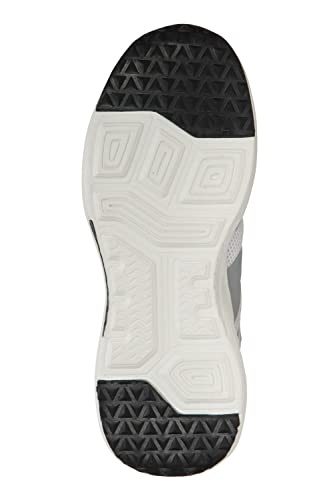 Mountain Warehouse Strike Kids Trainers - Outdoors, Boys & Girls White Kids Shoe Size 3 US