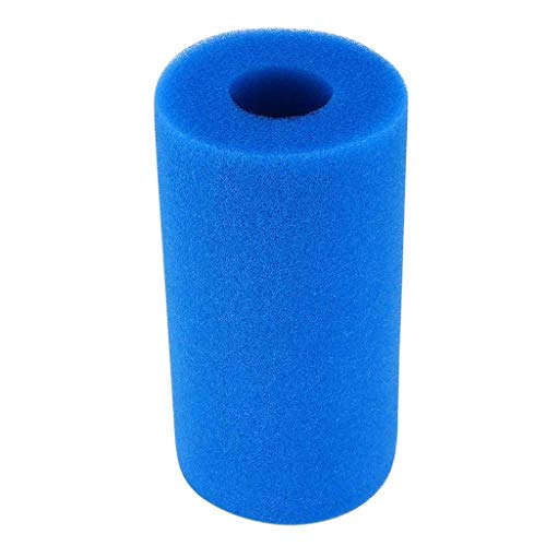 Miaaim Pool Filter Sponge for Type A, Pool Filter Sponge Foam Cartridge, Pool & Spa Cartridge Filter Replacement, Reusable Foam Filter for Type A Pool Pump, Washable Sponge Foam Cartridge, 6 PC