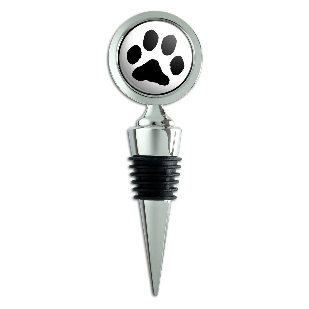 Paw Print Pet Dog Cat Wine Bottle Stopper