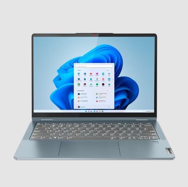Lenovo Flex 7 14IRU8 | 14" 2.2K IPS Touch Laptop | Core i7-1355U | 16GB LPDDR4x RAM | 1TB NVMe M.2 SSD | Backlit Keyboard | Wi-Fi 6E | FHD Camera | Stone Blue Windows 11 Home (Renewed)