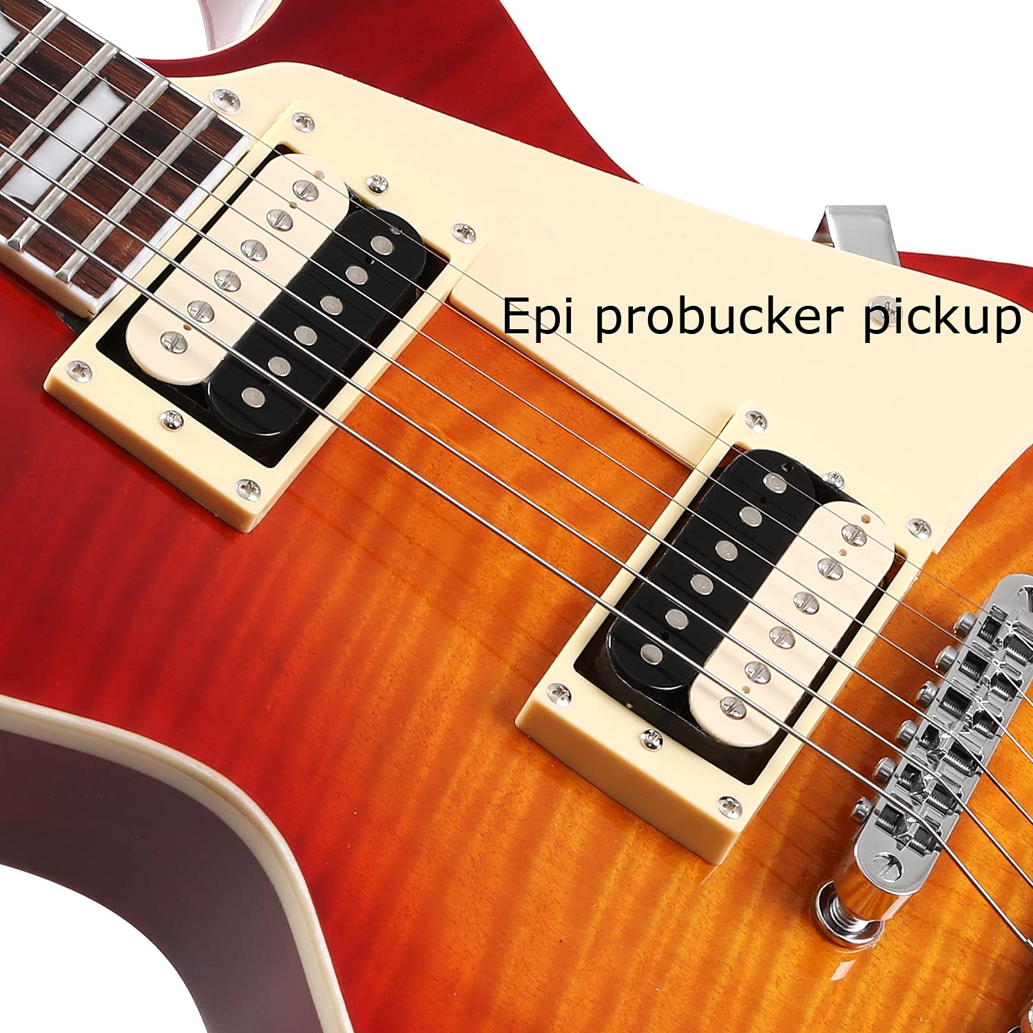 Musoo LP-Style Electric Guitar With Epi ProBucker Pickup