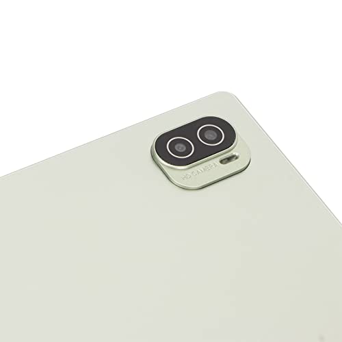 Qinlorgo 4G Call Tablet, 3200 X 1440 RAM 10GB MTK6889 CPU 10.1 Inch ROM Tablet 256GB Dual SIM Dual Standby for School (Light Green)