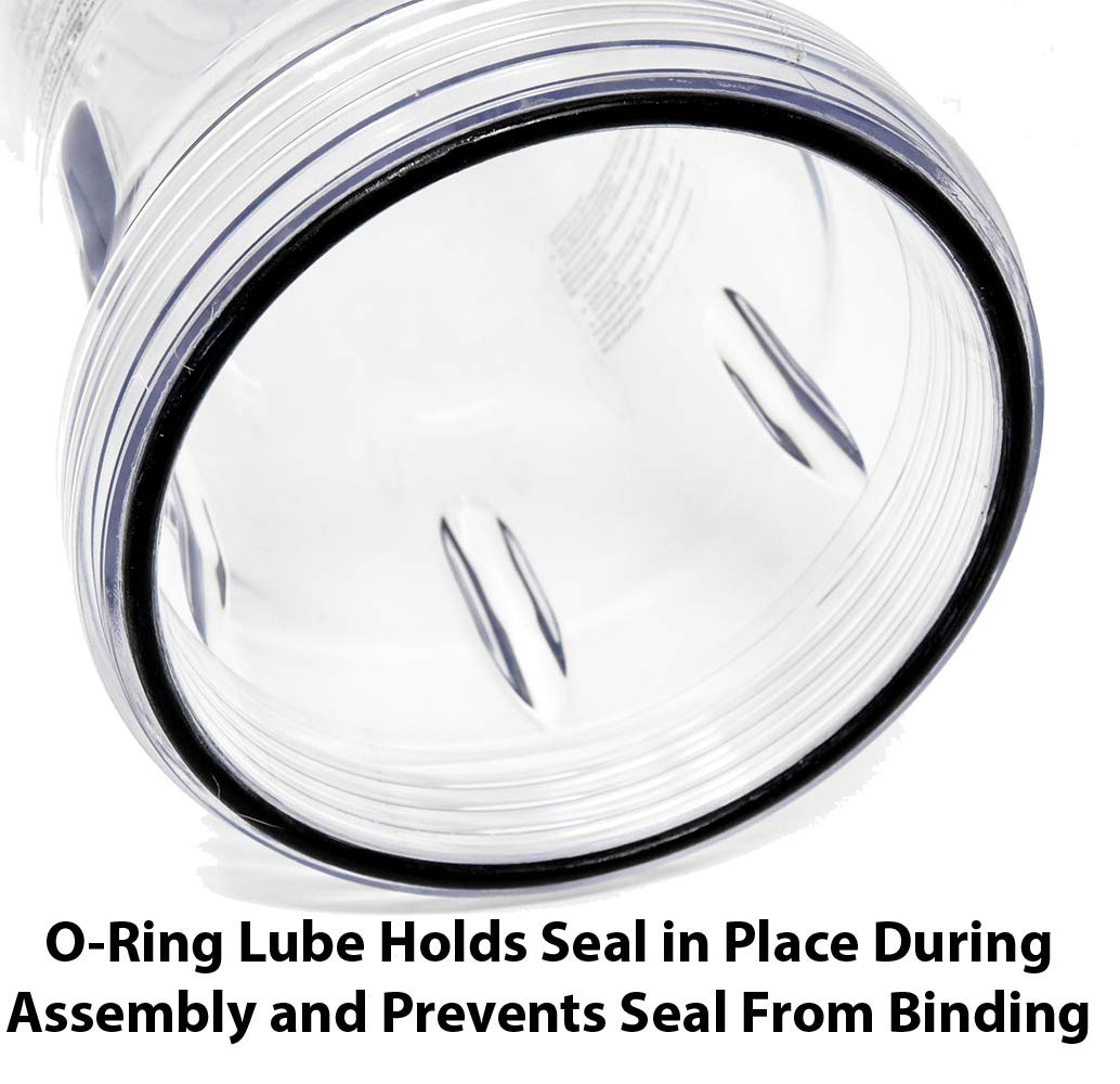 Kinetic Wares HHRING Fits GXWH40L, GNWH38S, GXWH30C, GXWH35F, GNWH38F (6 Pack) with Dow Molykote 111 O-Ring Lubricant and Scratch Free O-Ring Pick Tool