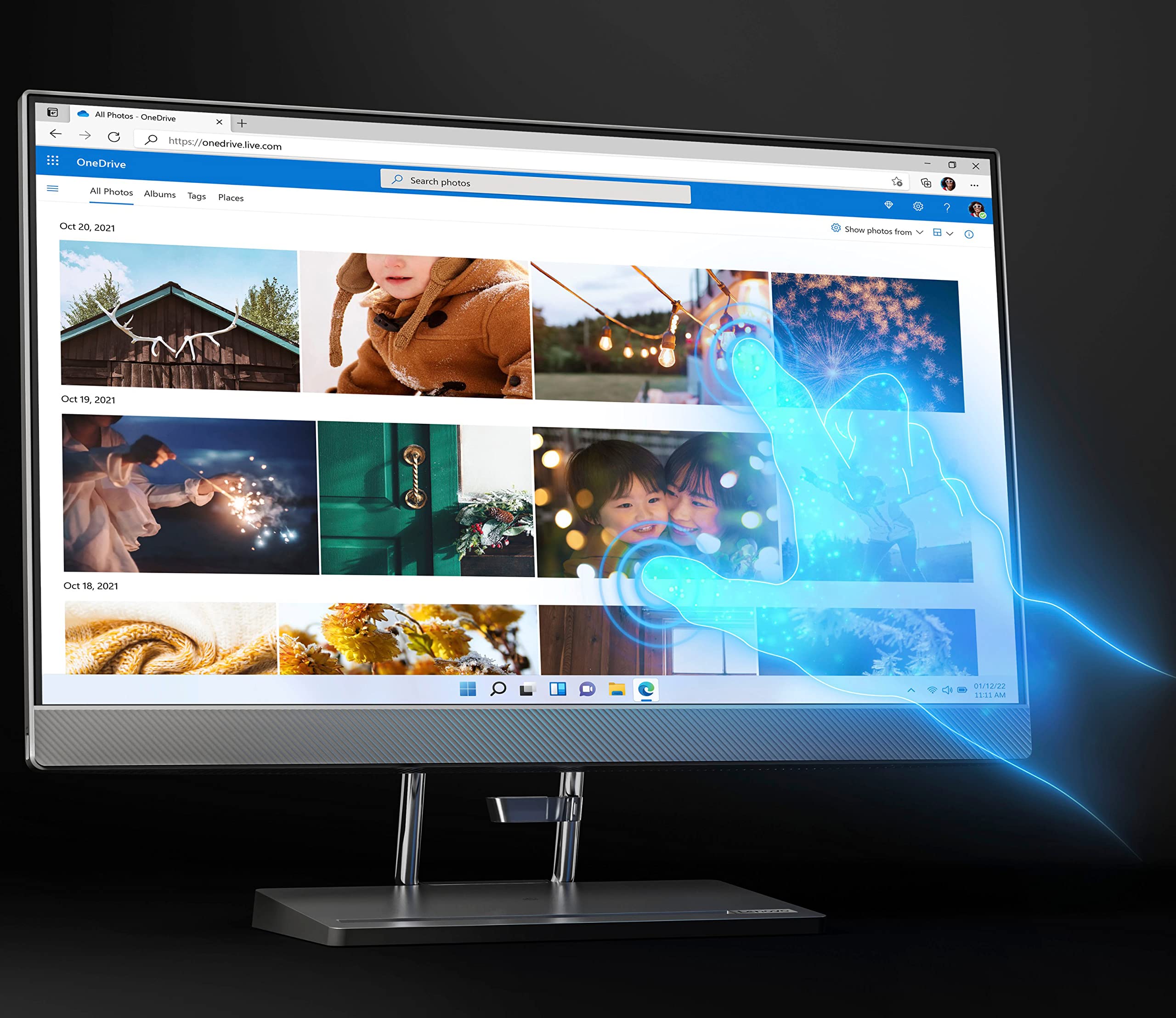 Lenovo IdeaCentre AIO 5 24 23.8" Touchscreen FHD All-in-One Desktop Computer, 12th Gen Intel 12-Cores i5-12500H, 32GB DDR5 RAM, 1TB PCIe SSD, WiFi 6, Bluetooth 5.1, Windows 11