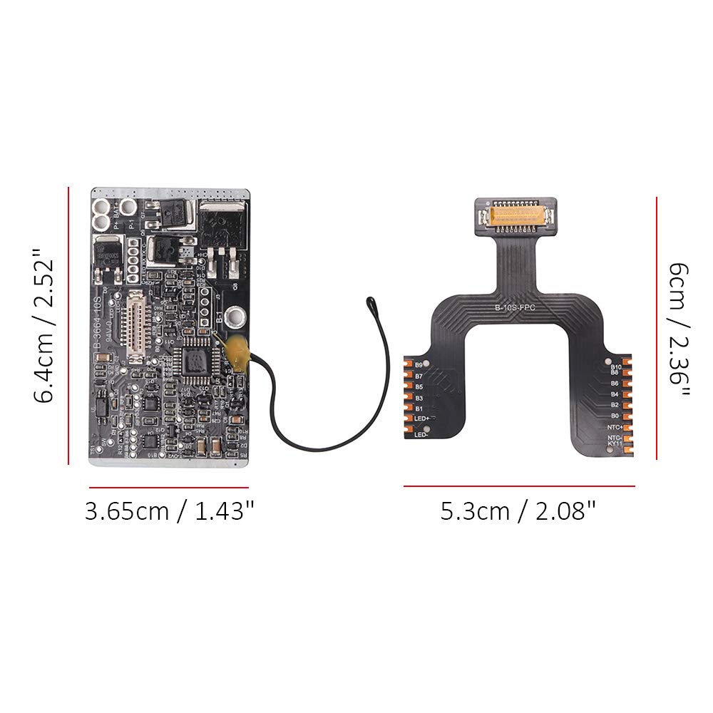 Konesky Battery Circuit Board for Xiaomi Mijia M365/M365 Pro Electric Scooter Dashboard Controller Battery Protection BMS Board Components Accessories