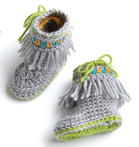 Infant Boots & Hats: 6 Charming Baby Sets-12 Stylish Baby Crochet Designs for Boys & Girls