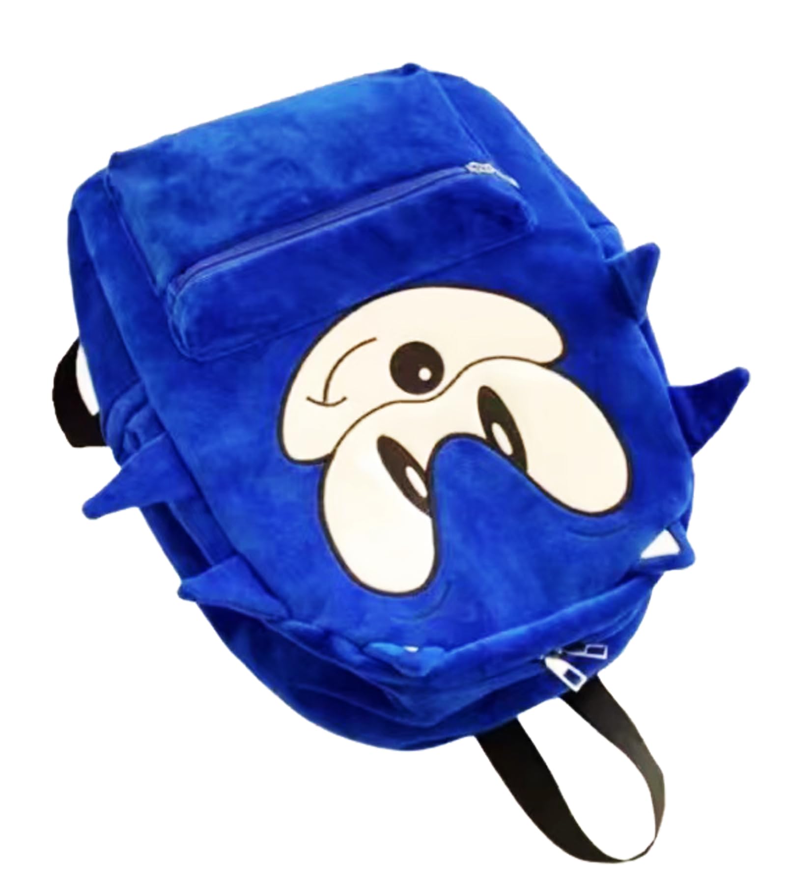 LXYXEV Cute Plush Cartoon Backpack for Boys and Girls-Lightweight Travel Rucksacks Book Bags with Adjustable Shoulder Straps-Blue
