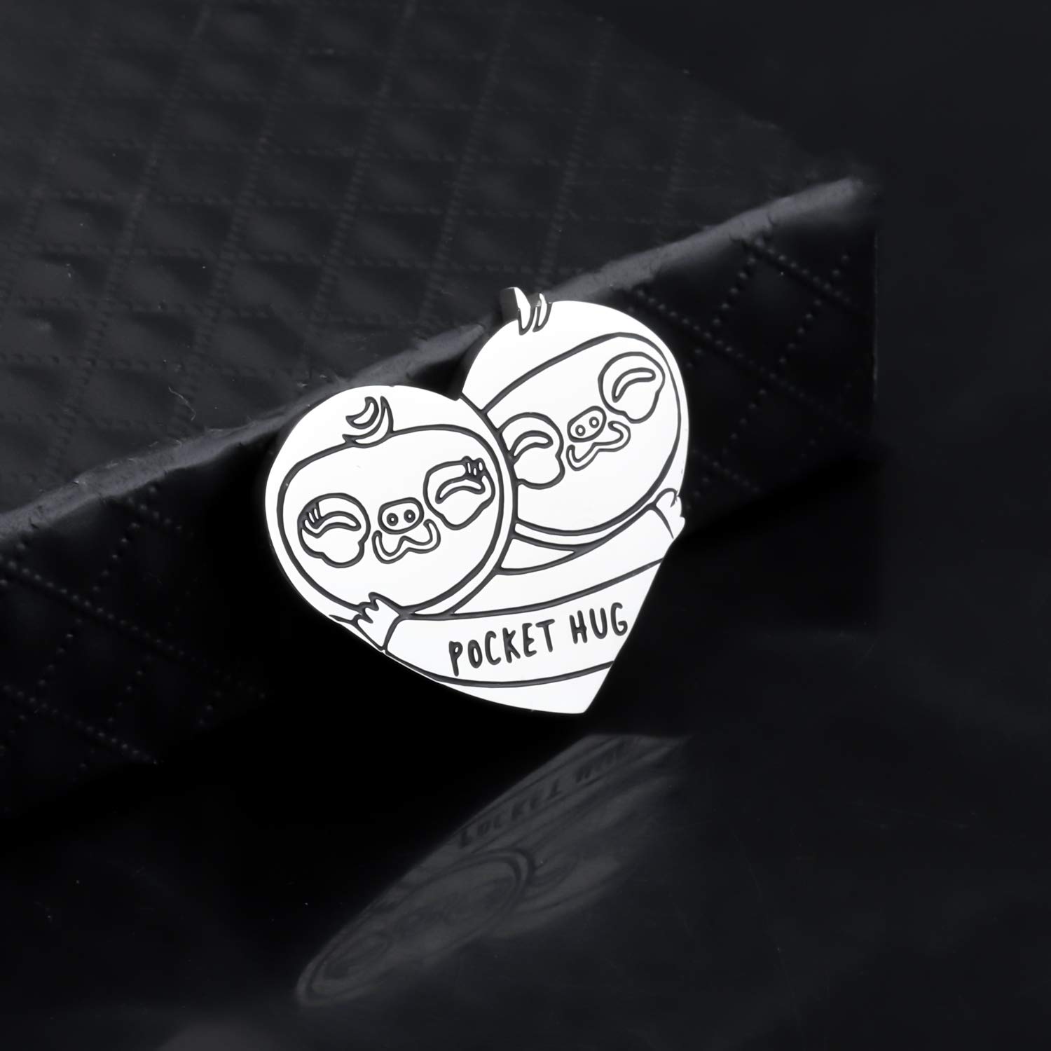 MAOFAED Pocket Hug Gift Sloth Pocket Hug Token Gift Couple Gift Long Distance Relationship Gift Sloth Gift BFF Gift Valentineās Day Gift (Sloth Pocket Hug)