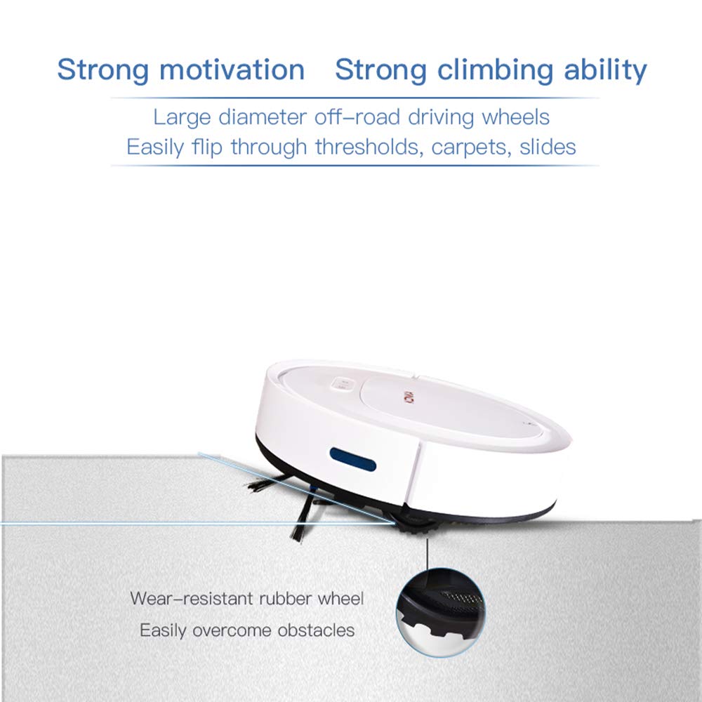 KONKA Robot Vacuum Cleaner and Mop, 1800Pa Strong Suction, Remote Control,Self-Charging,for Pet Hair,Hard Floor and Carpets,Ship from USA