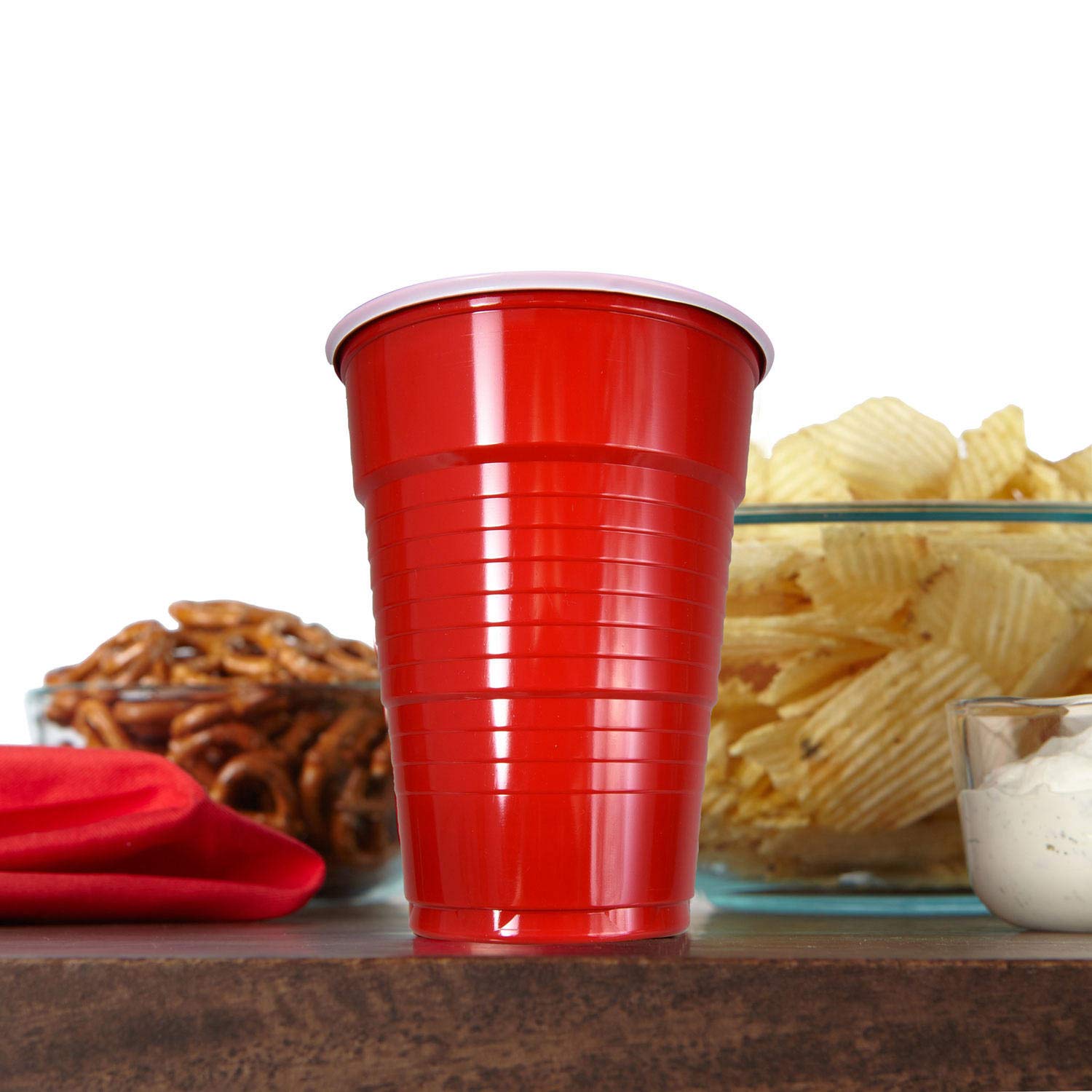Member's Mark Heavy-Duty Red Cups (18 Ounce, 240 Count)