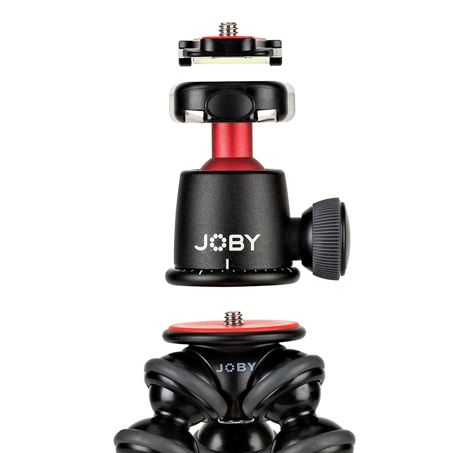 Joby GorillaPod 3K Flexible Mini-Tripod with Ball Head Kit, with A Bonus ZAYKiR Phone Adapter - Bundle
