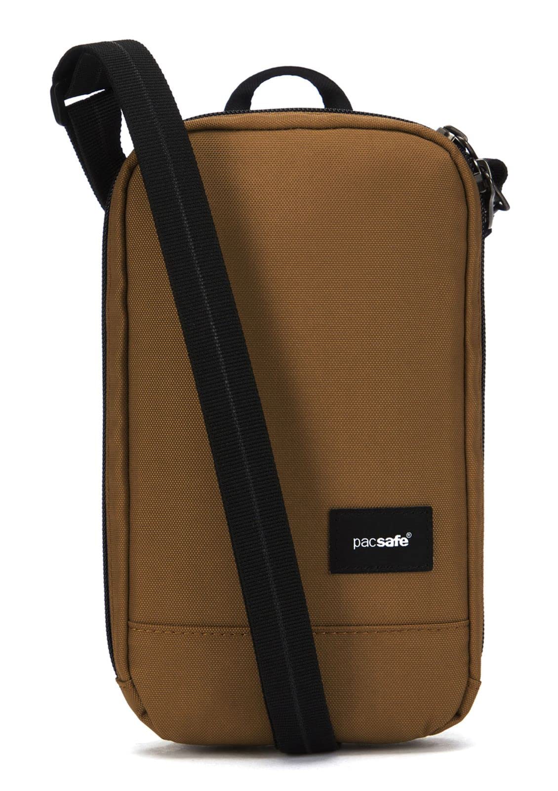 Pacsafe RFIDsafe RFID Blocking Tech Crossbody, Tan