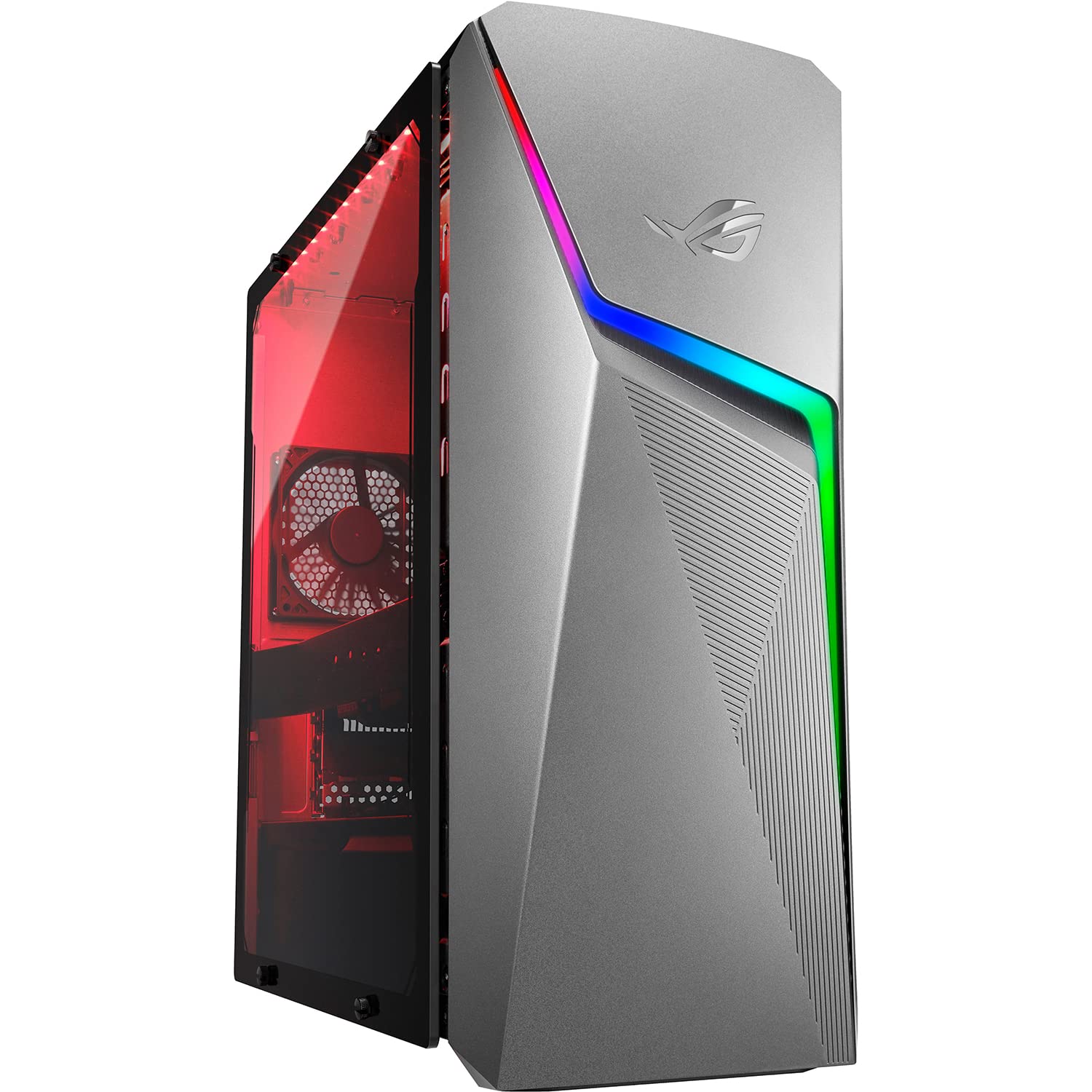 ROG Strix G10 Gaming Desktop Computer, Intel Core i7-11700, 12th Gen Intel Core Processor, 16 GB RAM, 1 TB PCIe SSD, Windows 11 Home, USB Ports, Wi-Fi 6 & Bluetooth Combo, Bundle with JAWFOAL