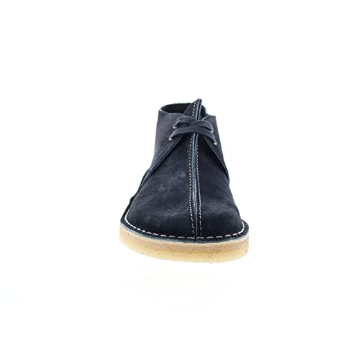 MEN’S CLARKS ORIGINAL DESERT TREK “MADE IN PORTUGAL, INK HAIRY SUEDE, 7.5