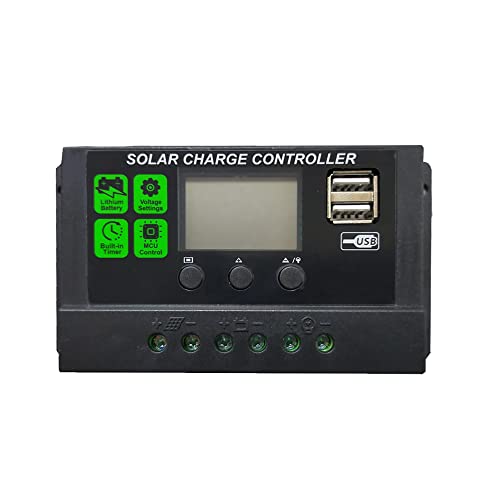 Nature Power 50216 215 Watt 12 Volt Charge Controller Solar Panel, Black