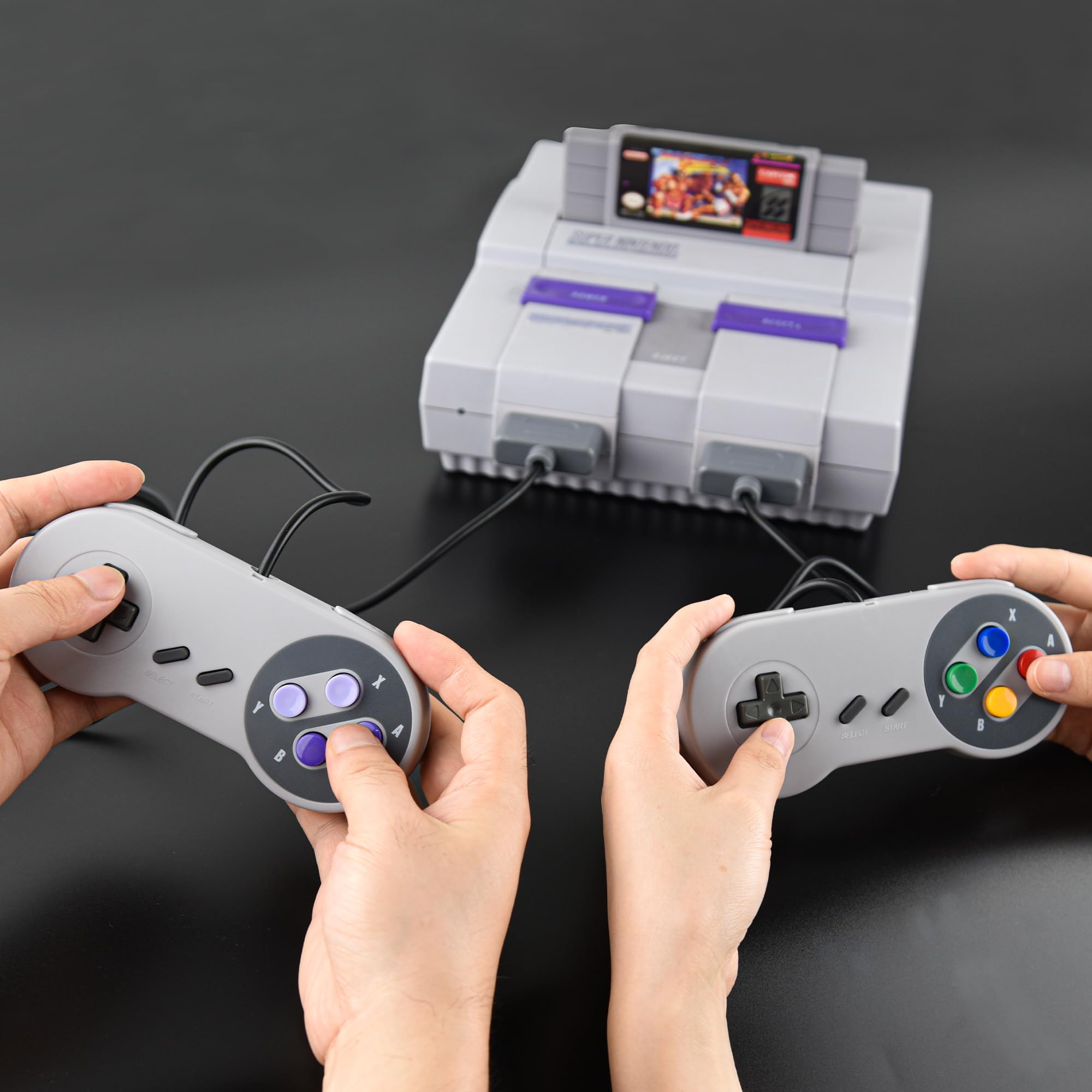 iNNEXT 2.4 GHz Wireless USB SNES Controller for Super Classic Games, Retro USB PC Controller Compatible for Windows PC MAC Linux Genesis Raspberry Pi Retropie Emulator [Plug & Play] [Rechargeable]