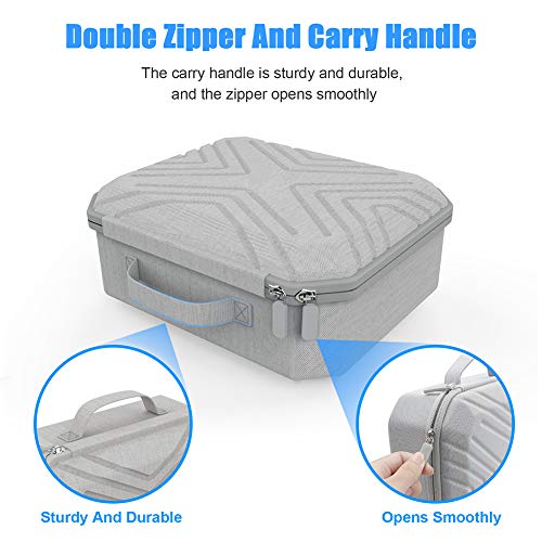 MOFUCA VR Gaming Headset Storage Case for Oculus Quest 2, VR Travel Shockproof Carrying Case VR Gaming Headset and Accessories