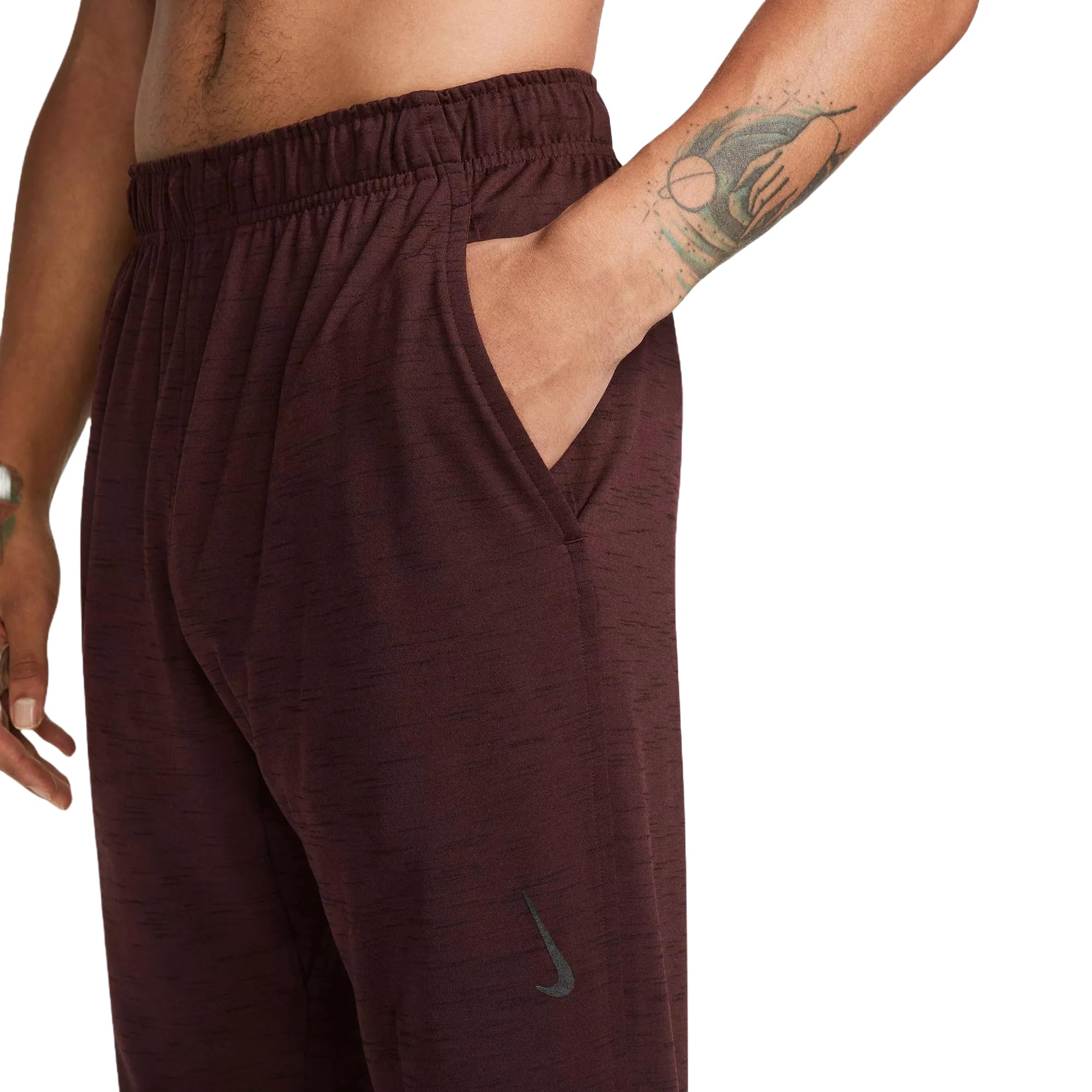 Nike Yoga Dri-FIT Men's Pants,Style: CZ2208-058 (as1, Alpha, x_l, Regular, Regular, Ash Green/Armory Navy/Black, X-Large, Regular)