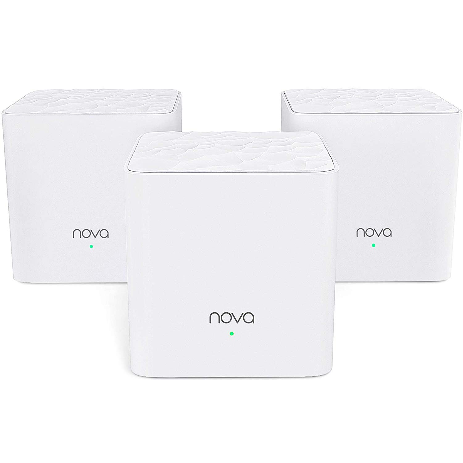 Tenda Nova Mesh WiFi System (MW3)-Up to 3500 sq.ft. Whole Home Coverage, 3-Pack & Nova Mesh WiFi System (MW3)-Up to 2000 sq.ft. Whole Home Coverage, Replaces WiFi Router and Extender, 1-Pack