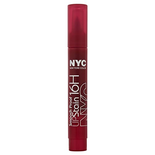 N.Y.C. New York Color Smooch Proof Lip Stain, Berry Long Time, 0.1 Fluid Ounce