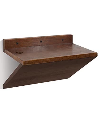 Sivapleso Floating Nightstand Wall Mounted Modern Floating Wood Shelves Bedside Tables Desk for Living Room, Bedroom, Kitchen, Office 13''L x 7''W